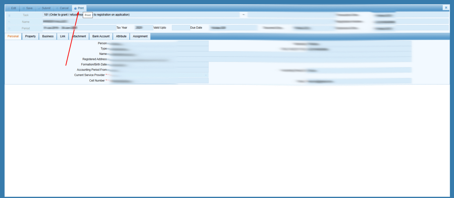 Download Form 181 in IRIS FBR (Step By Step Process)